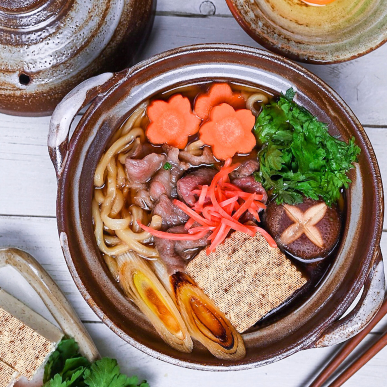 Beef Sukiyaki Nabe Udon | Sudachi