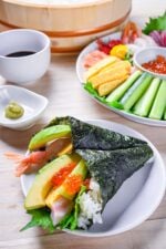 Temaki Sushi (Hand Roll Sushi) | Sudachi