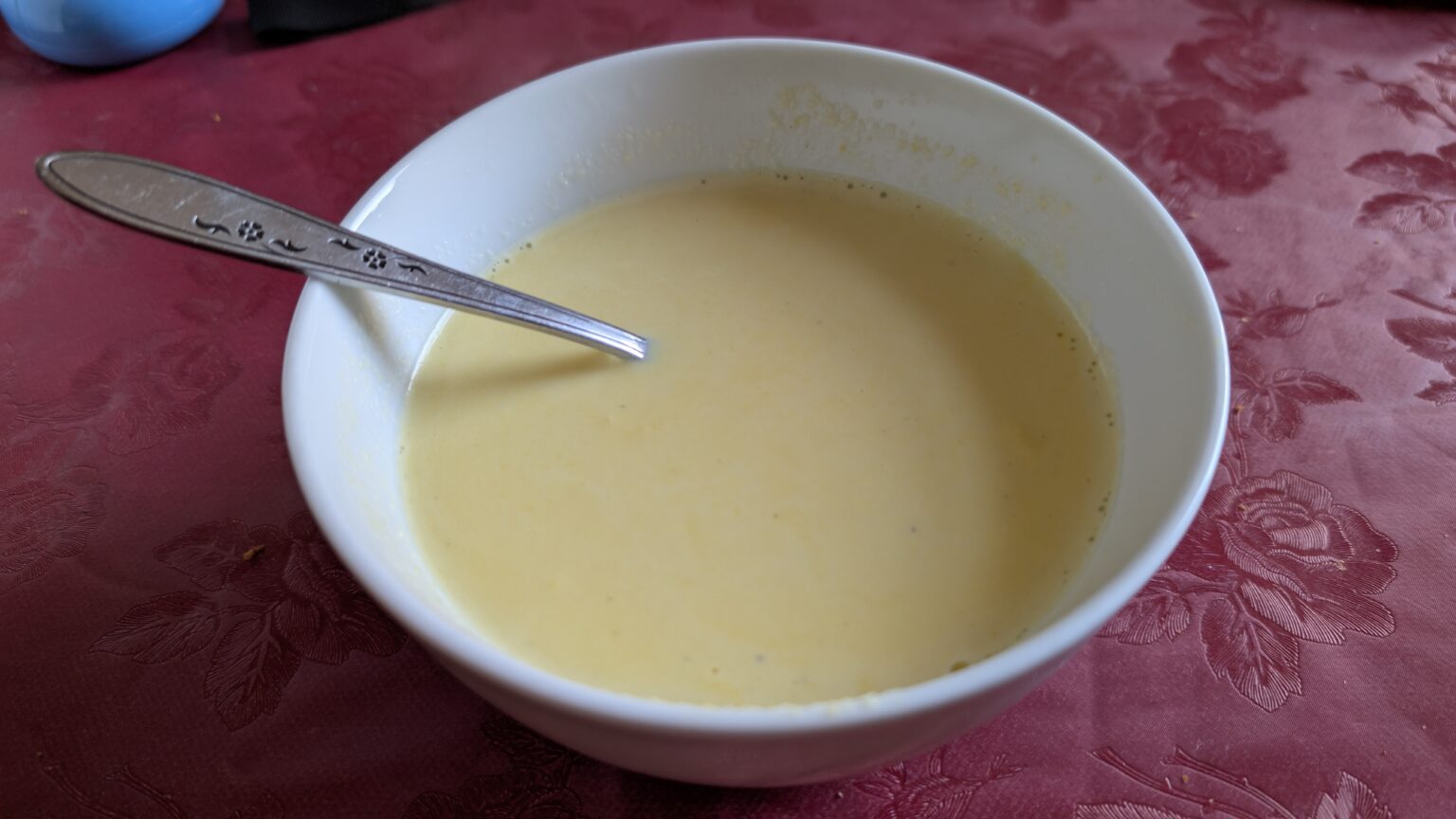 Corn Potage with Homemade Croutons (Japanese Corn Soup) | Sudachi