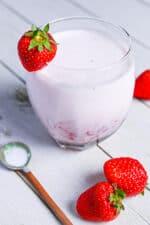 Japanese Strawberry Milk (Ichigo Milk) | Sudachi
