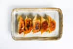 Chicken Yaki Gyoza with Umeboshi and Shiso | Sudachi