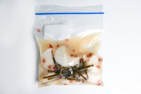 Japanese Pickled Daikon Radish (Bettarazuke) - Sudachi Recipes