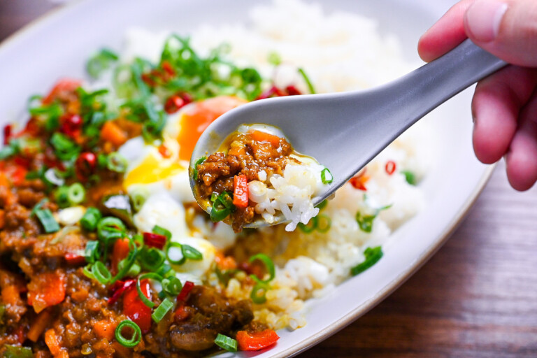 Japanese Dry Curry Rice | Sudachi