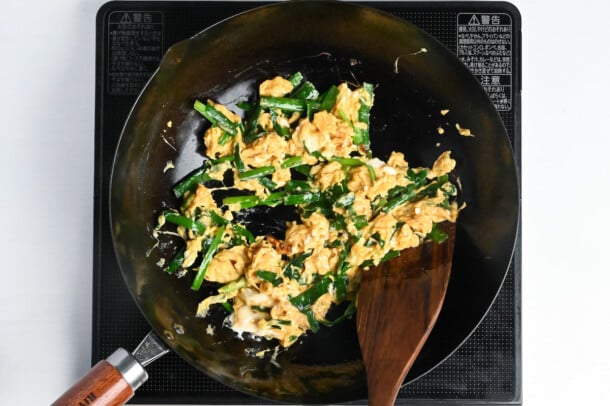 Niratama (Stir-fried Garlic Chive with Egg) | Sudachi