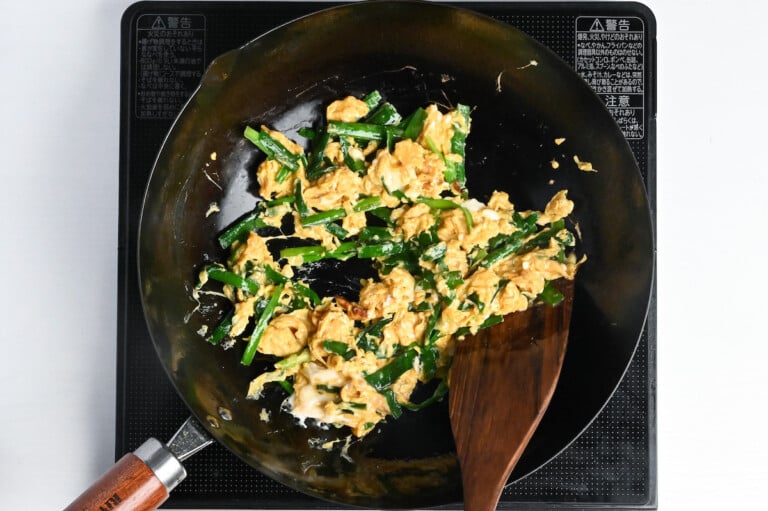 Niratama (Stir-fried Garlic Chive with Egg) | Sudachi