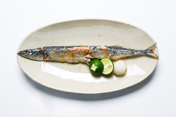Sanma no Shioyaki (Grilled Pacific Saury) - Sudachi Recipes