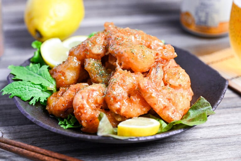 Ebi Mayo (Fried Shrimp in Mayonnaise Sauce) | Sudachi