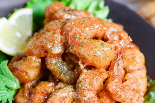 Ebi Mayo (Fried Shrimp in Mayonnaise Sauce) | Sudachi