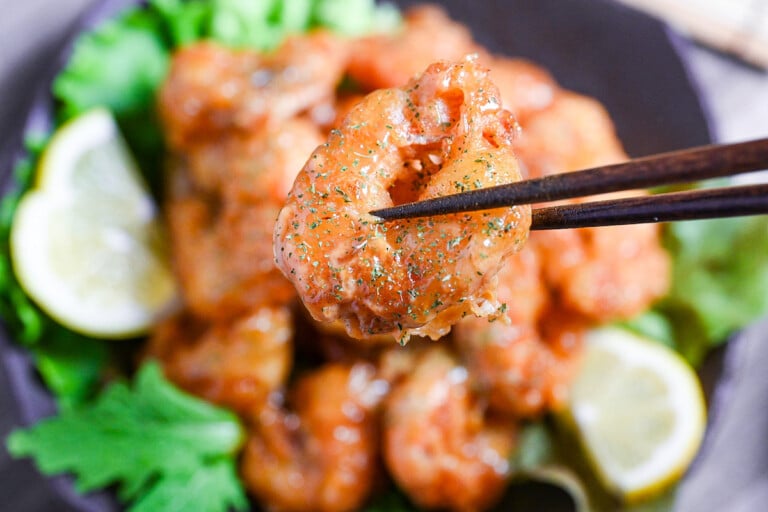 Ebi Mayo (Fried Shrimp in Mayonnaise Sauce) | Sudachi