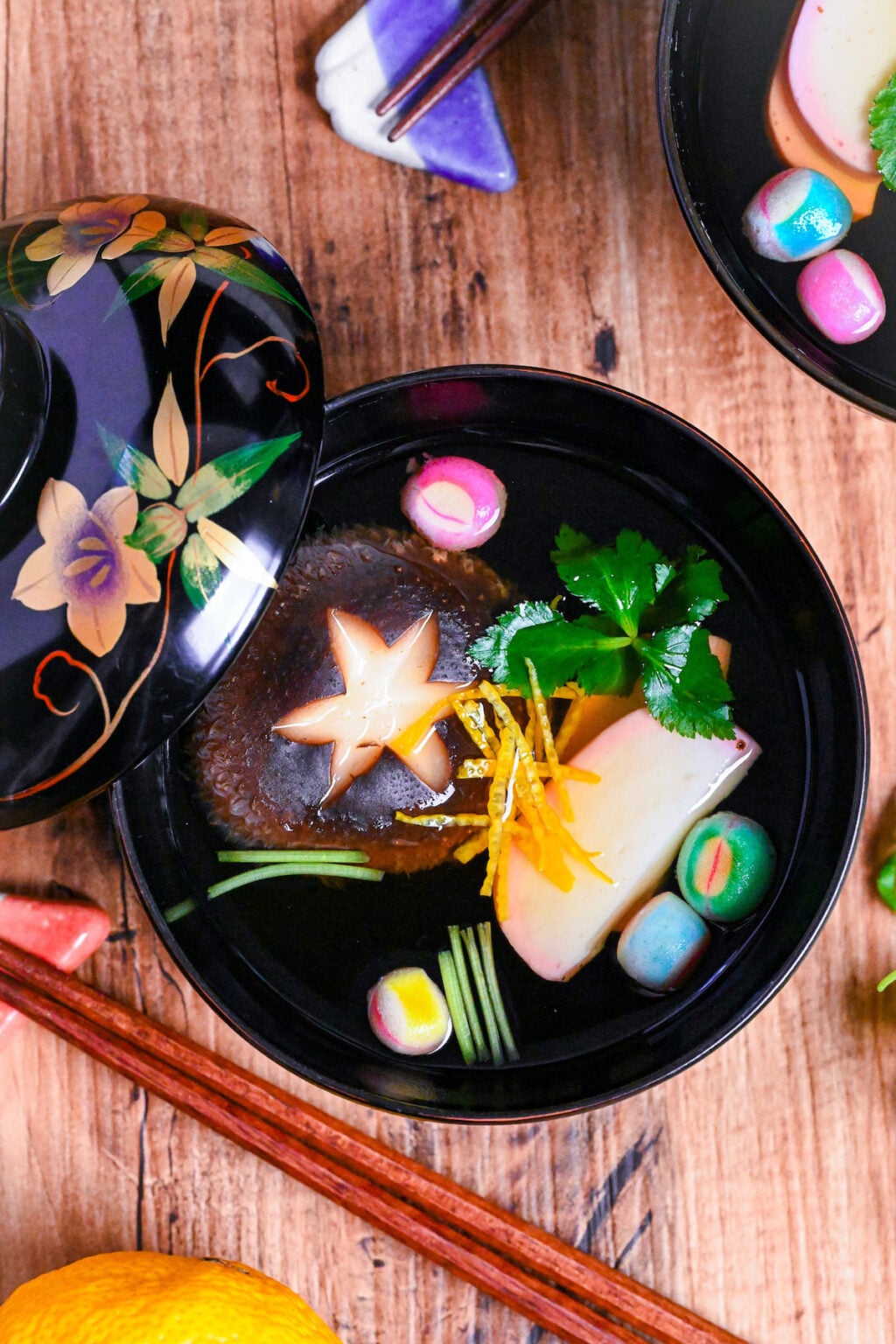 Japanese Clear Soup (Osuimono) | Sudachi