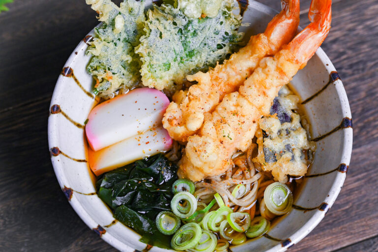 Tempura Soba Noodle Soup | Sudachi