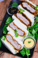 Katsu Sando with 2 Homemade Sauces (Pork Cutlet Sandwich) | Sudachi