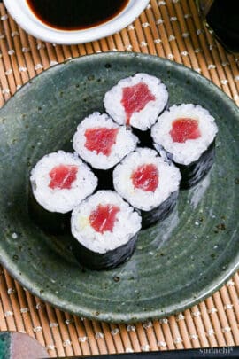 Tekka Maki (Tuna Sushi Roll) | Sudachi