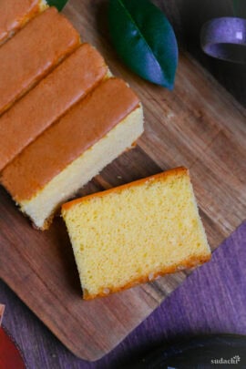 Japanese Castella Cake (Kasutera) | Sudachi