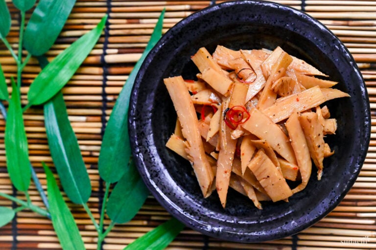 Menma Style Ramen Topping (Seasoned Bamboo Shoots) | Sudachi