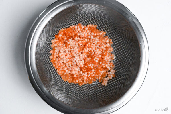 Homemade Ikura Caviar (Japanese Soy Cured Salmon Roe) | Sudachi