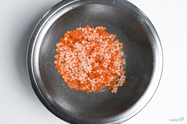 Homemade Ikura Caviar (Japanese Soy Cured Salmon Roe) | Sudachi