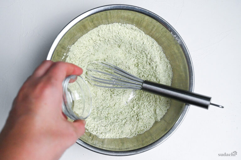 Matcha Pound Cake with Adzuki Beans | Sudachi
