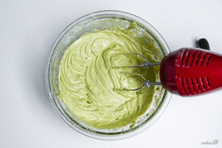 Matcha Pound Cake with Adzuki Beans | Sudachi