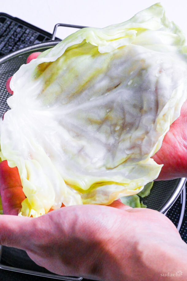 Japanese Style Cabbage Rolls (Roru Kyabetsu) | Sudachi