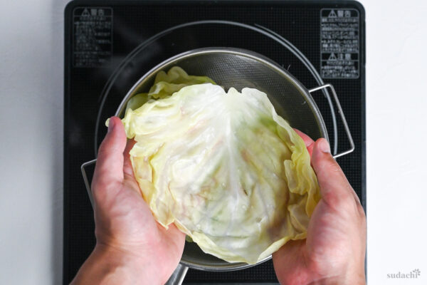 Japanese Style Cabbage Rolls (Roru Kyabetsu) | Sudachi