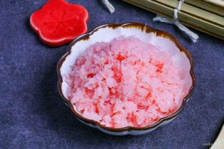 Homemade Sakura Denbu (Fluffy Pink Fish Flakes) | Sudachi