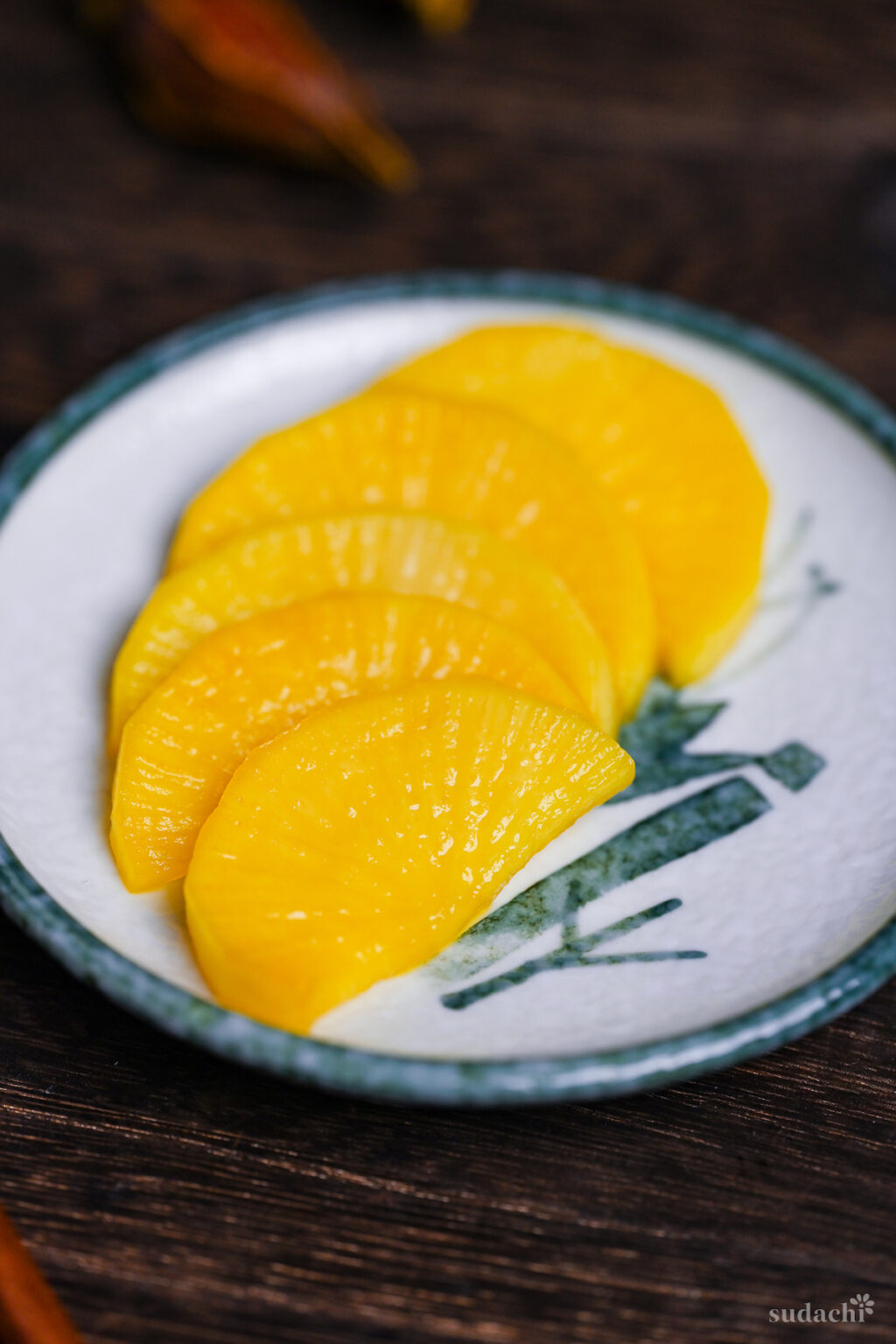 Quick & Easy Takuan (Yellow Daikon Pickles) | Sudachi