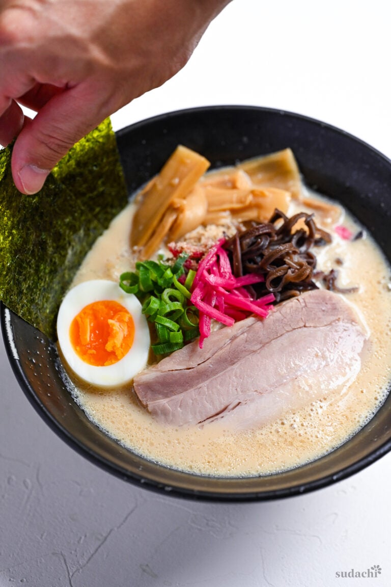 10-Minute Cheat's Tonkotsu Ramen (No Pork Bones Required) | Sudachi