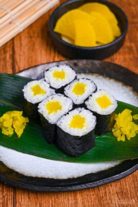 Shinko Maki (Pickles Sushi Roll) | Sudachi