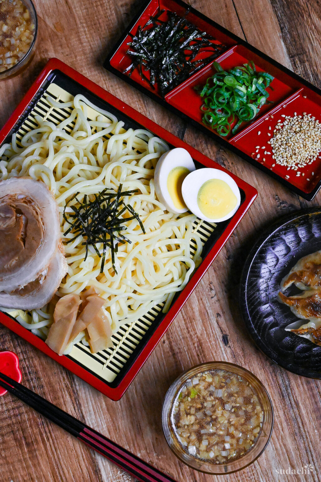 Zaru Ramen (Cold Dipping Ramen) | Sudachi