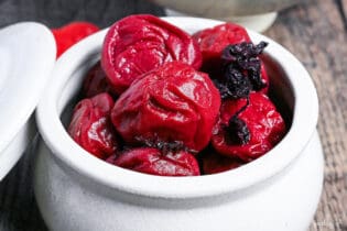 Homemade Umeboshi (Japanese Pickled Plums) | Sudachi
