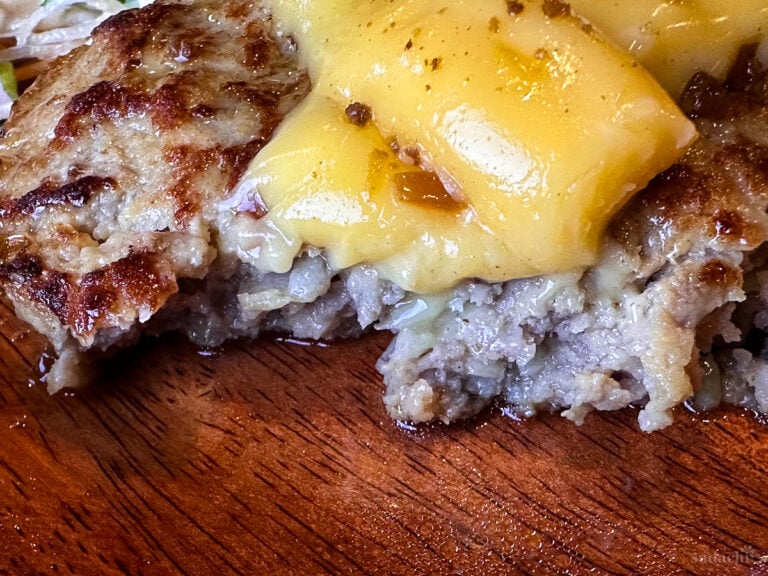 Bikkuri Donkey Copycat Hamburger Steak (Cheese Burg Dish) | Sudachi