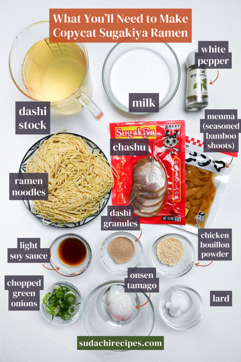 Nagoya's Sugakiya Ramen Copycat Recipe | Sudachi