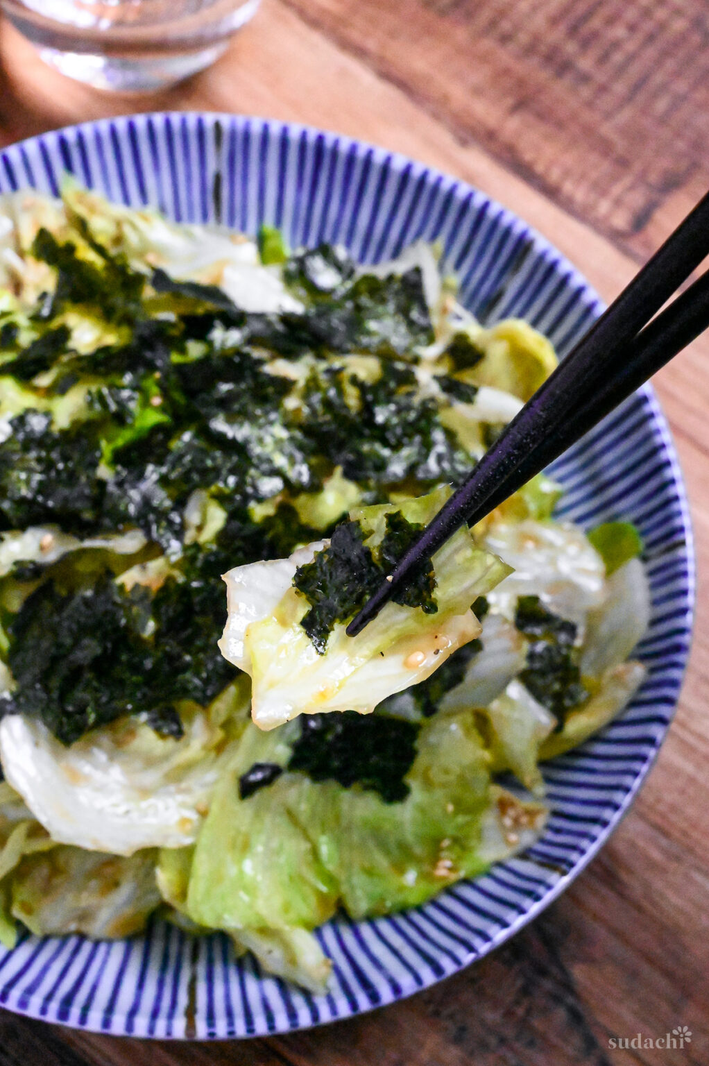 Addictive Yamitsuki Lettuce Salad | Sudachi
