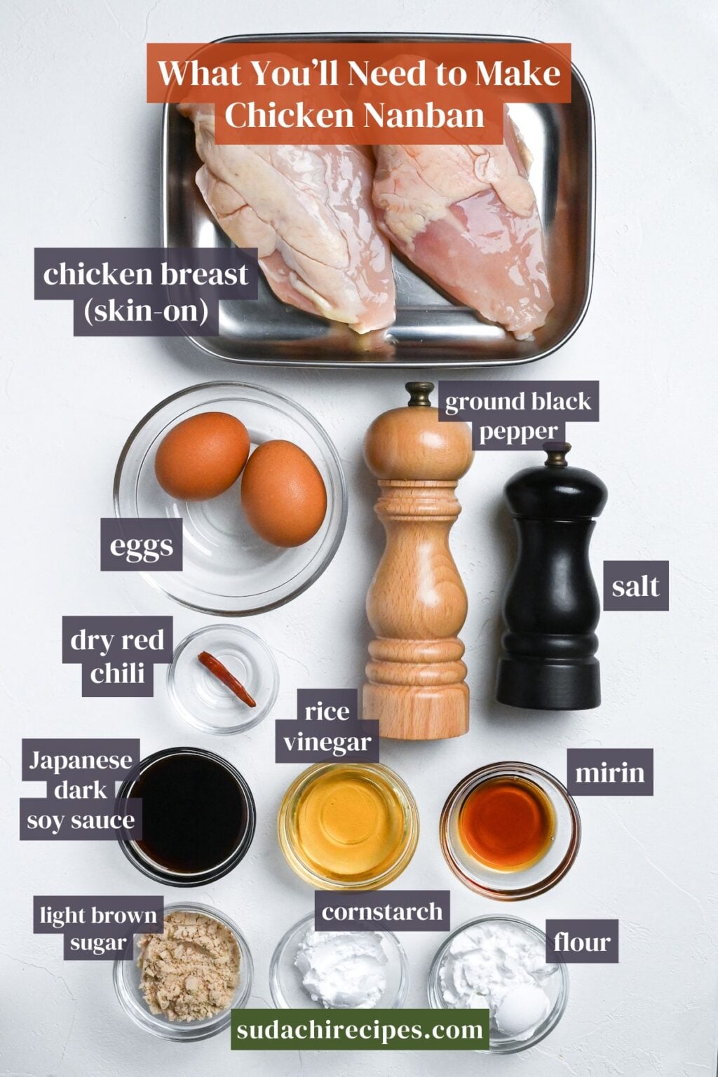 Authentic Chicken Nanban (with Japanese Tartar Sauce) | Sudachi