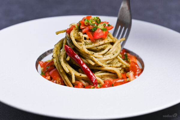 Cold Shiso Pesto Pasta | Sudachi