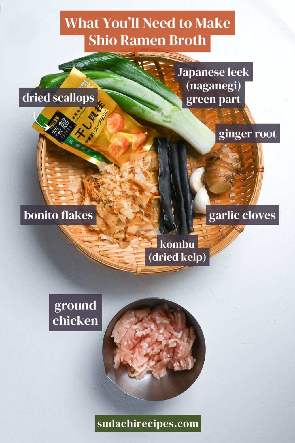 Shio Ramen From Scratch | Sudachi
