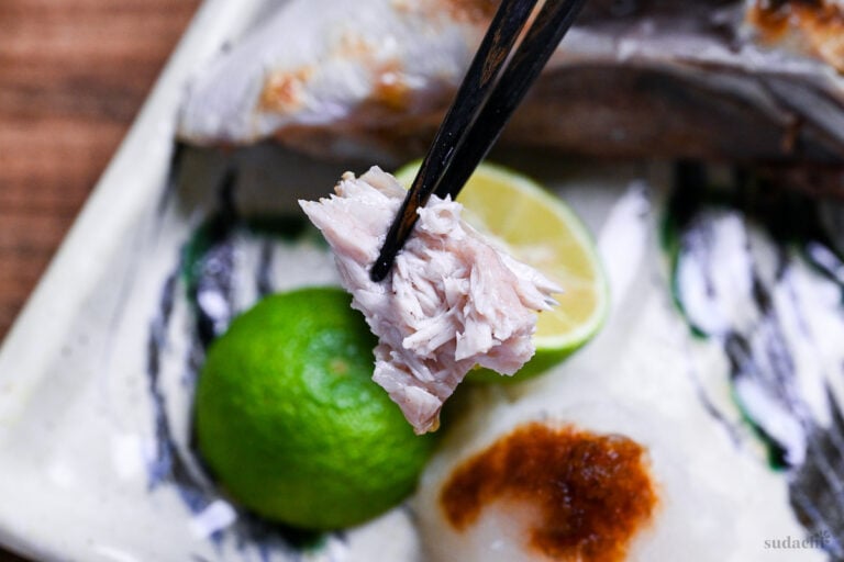 Hamachi Kama Shioyaki (Grilled Yellowtail Collar) | Sudachi