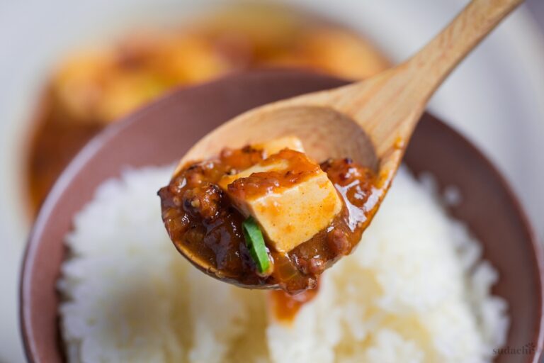 Japanese Style Mapo Tofu (Mabodofu) | Sudachi