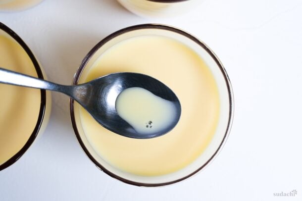 Japanese Café Style Purin (Oven Baked/Water Bath Method) | Sudachi