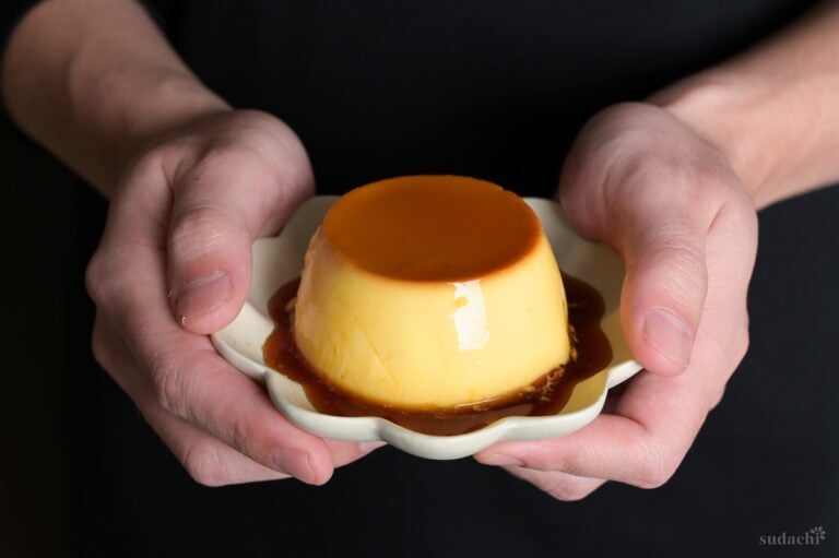Japanese Café Style Purin (Oven Baked/Water Bath Method) | Sudachi