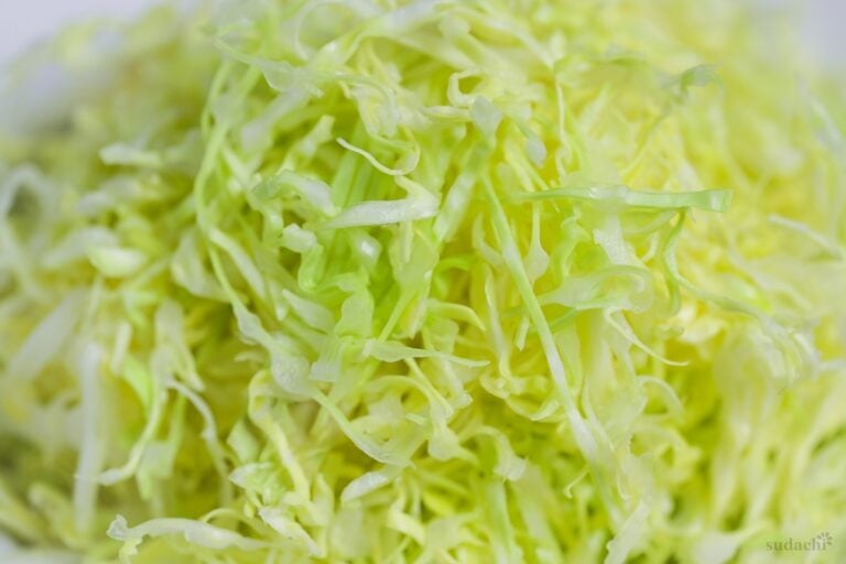 How to Make Japanese Shredded Cabbage for Sides | Sudachi