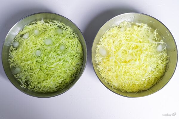 How to Make Japanese Shredded Cabbage for Sides | Sudachi