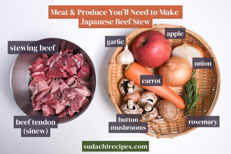 Japanese Style Beef Stew | Sudachi